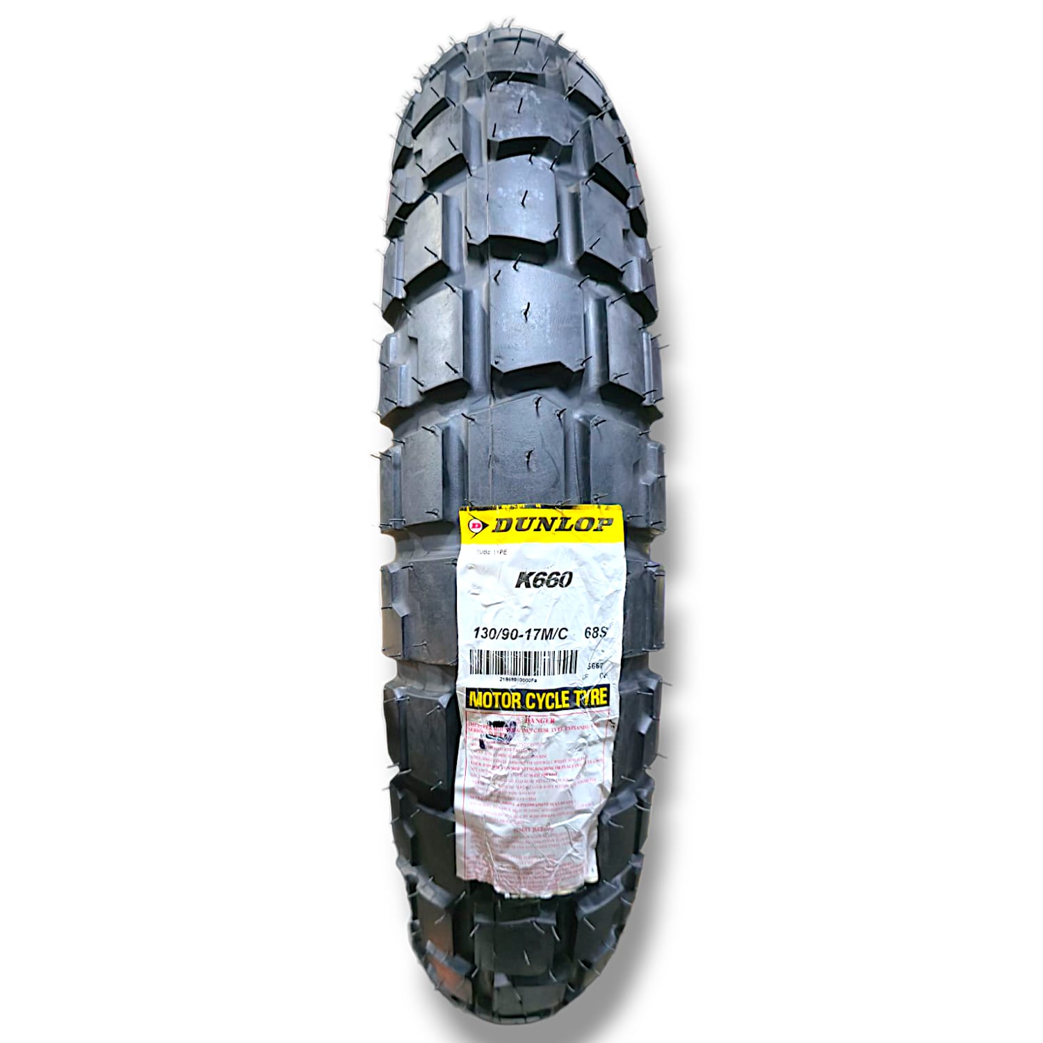 LLANTA DUNLOP K660 130.90-17 TT 68S | BikerSoul