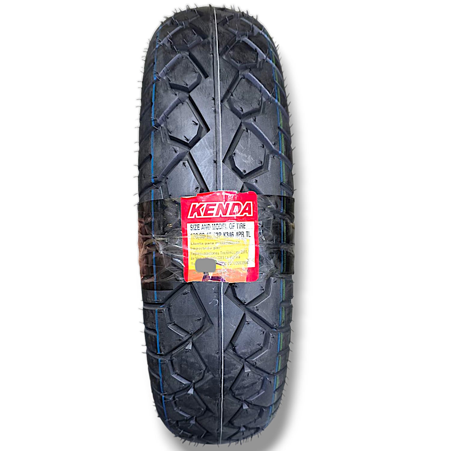 LLANTA KENDA K346 130/80-15-TL-63P | BikerSoul