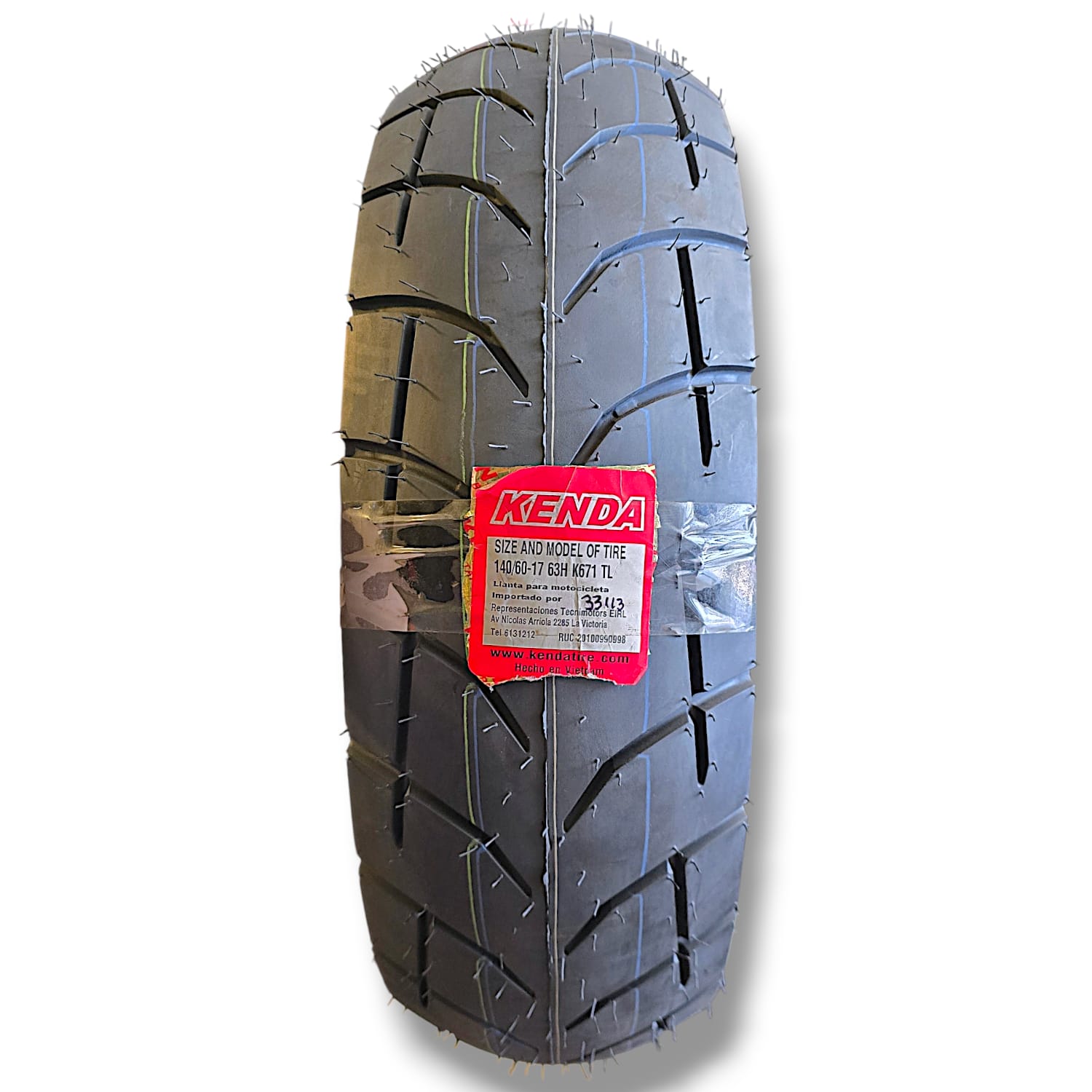 LLANTA KENDA K671 140/60 -17-TL- 53H | BikerSoul