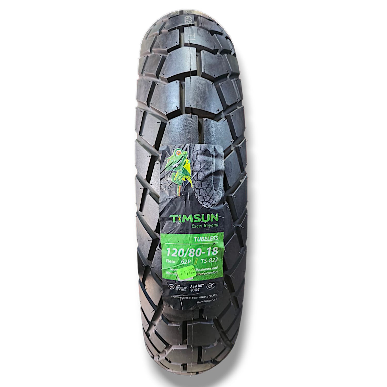 LLANTA TIMSUN TS 822 120/80 -18-TL- 62P | BikerSoul